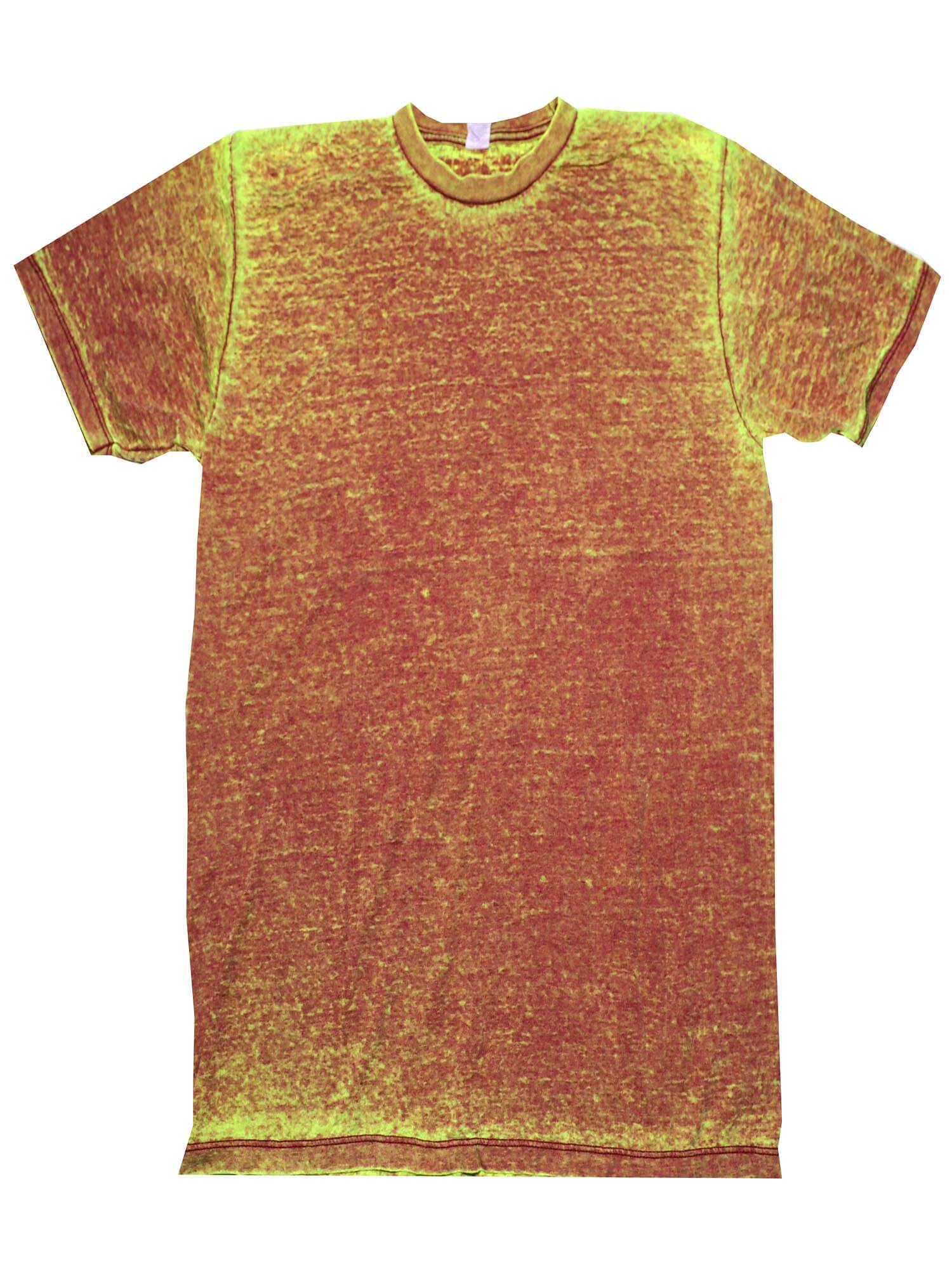Rusty Red Acid Wash T-Shirts Adult Colortone | Zandy's Bargains